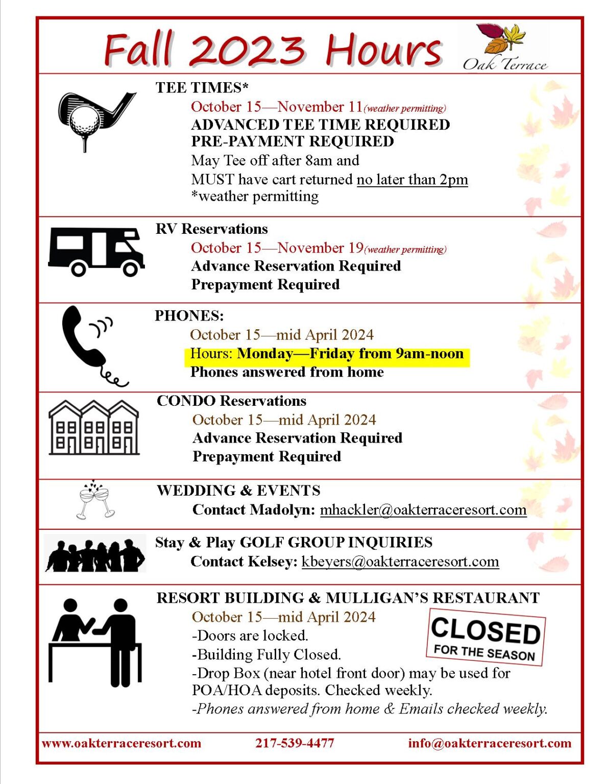 Oak Terrace Golf Course – Central Illinois Golf Courses