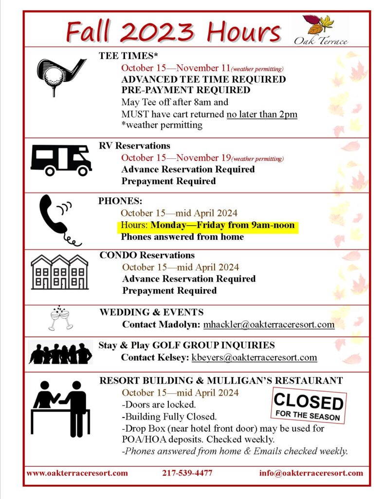 Oak Terrace Golf Course – Central Illinois Golf Courses